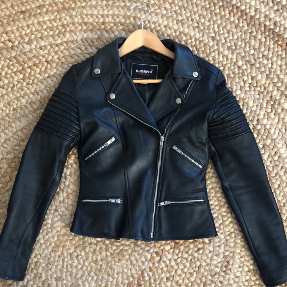 Double Riders Leather Jacket. - Gem